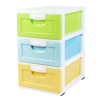Multilayer Plastic Storage Drawers Colour Cabinet For Baby Clothes With ...