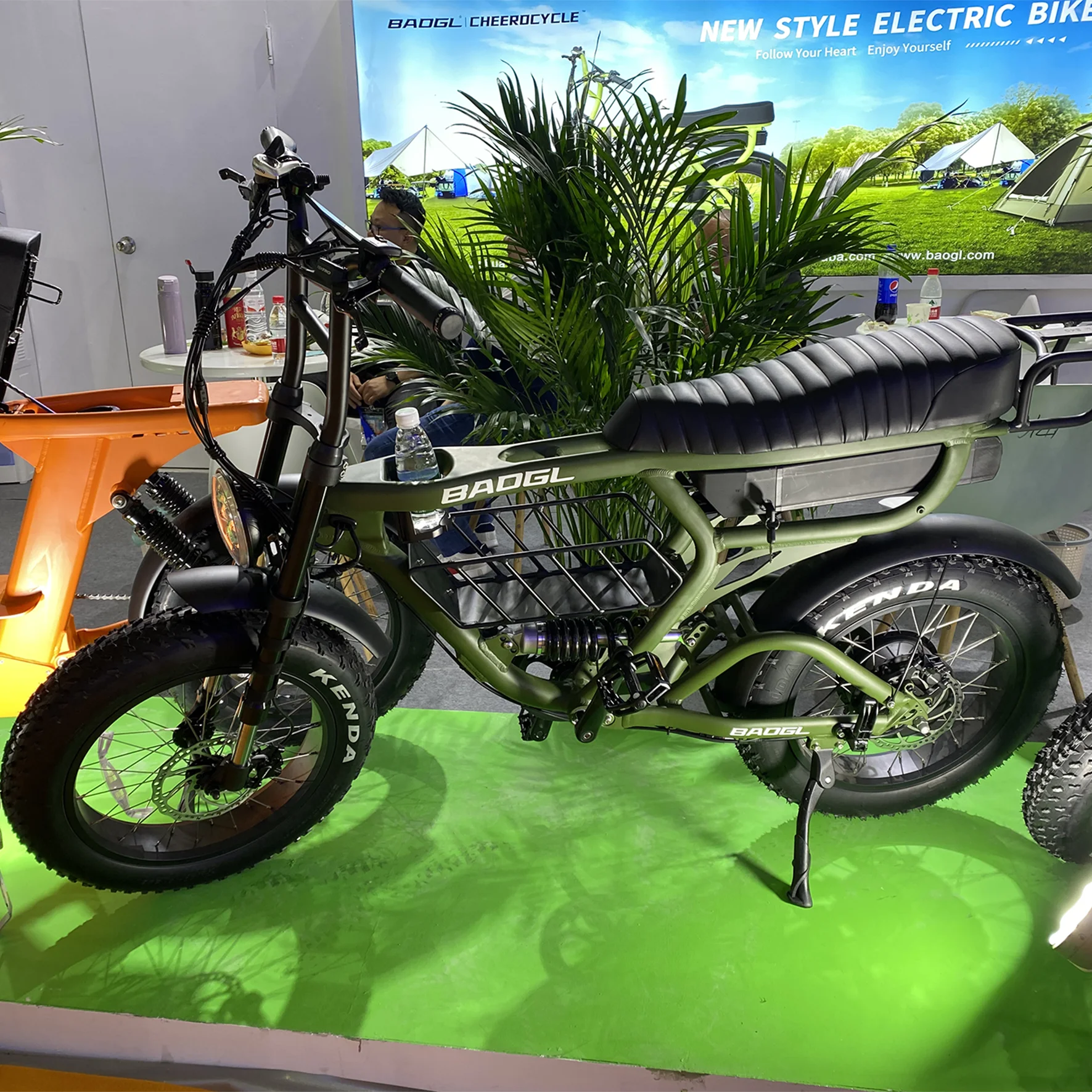 Full Suspension Fatbike Bafang Motor Electric Bike E-bike