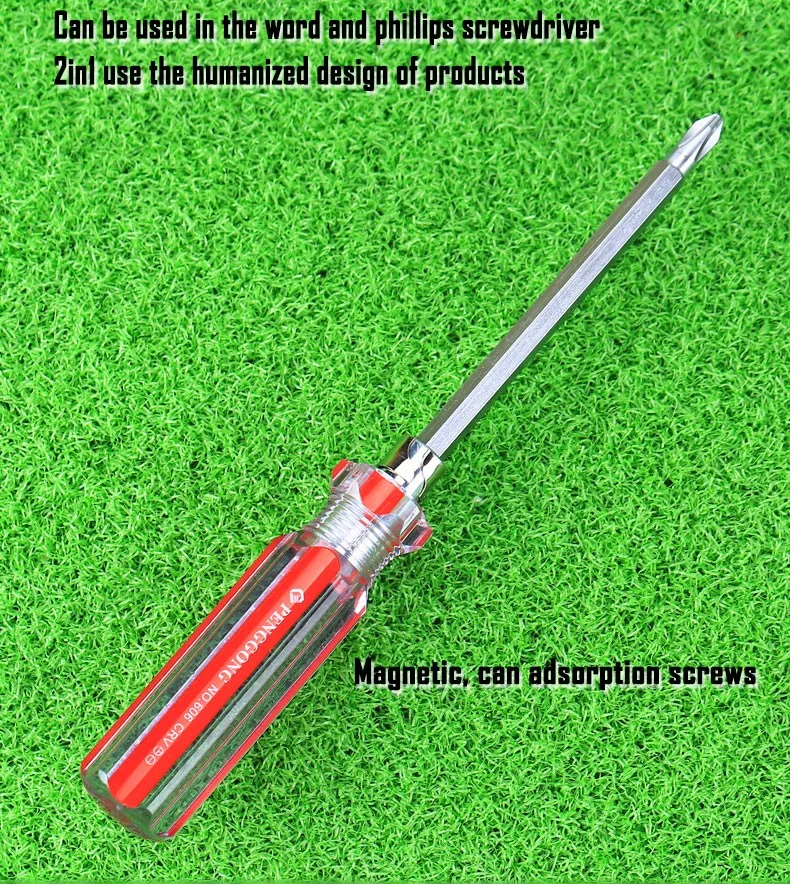 Hand Tool Screwdriver Bidirectional Interchangeable Double Color ...