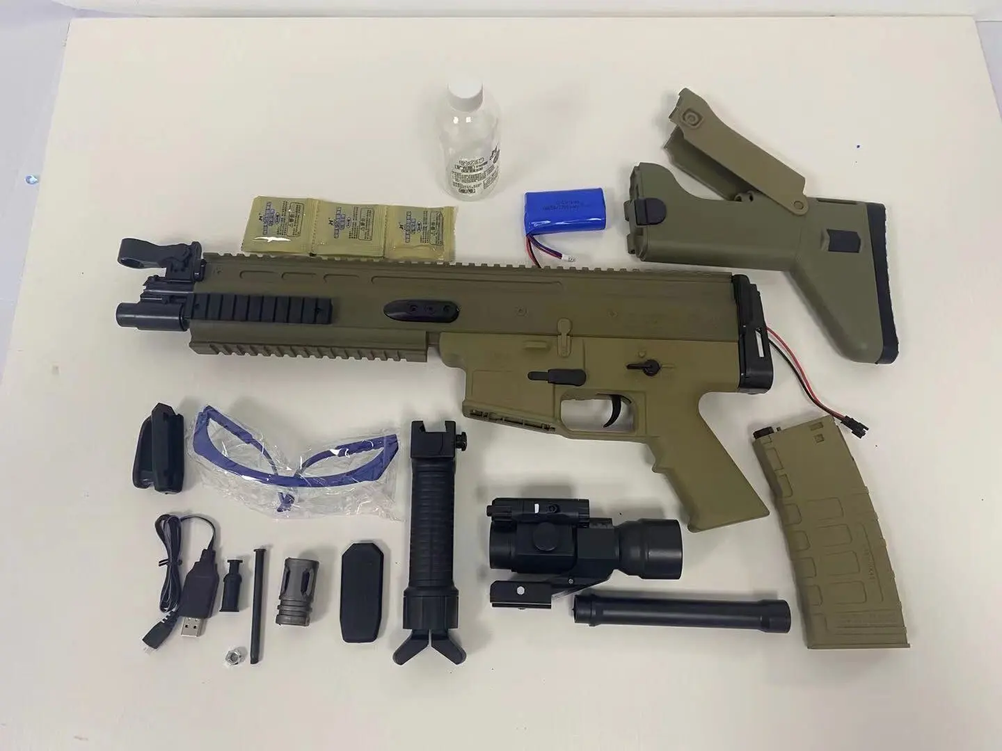 電気ジェルブラスターガンjinming Scar-l V2おもちゃの銃屋外射撃ゲームトーナメント用の水弾銃 - Buy Jinming瘢痕ゲル ...