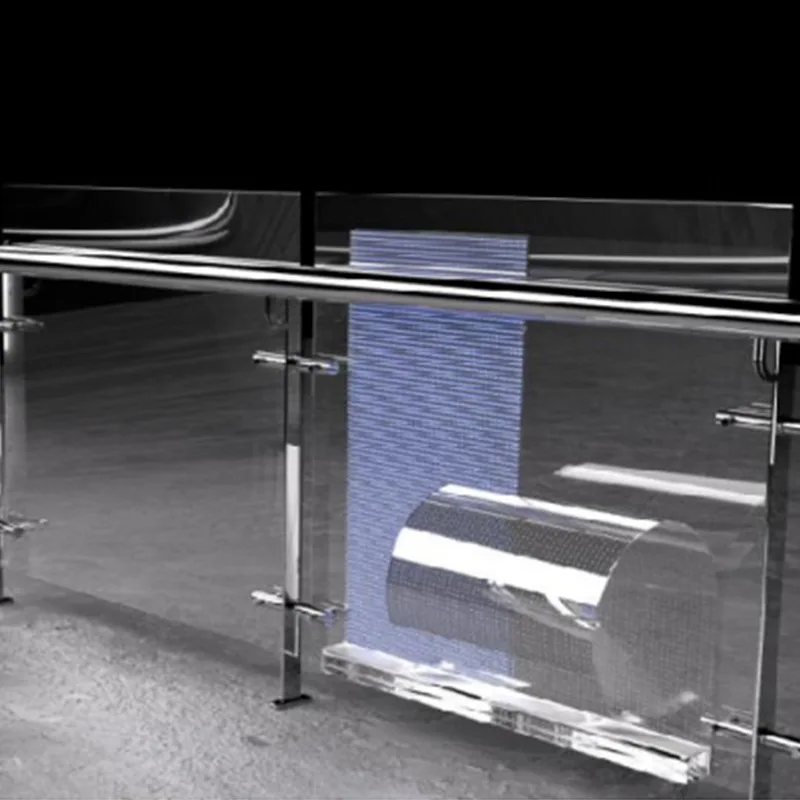 Wholesale Custom OEM Transparent LED Display Glass Screen for Window ...