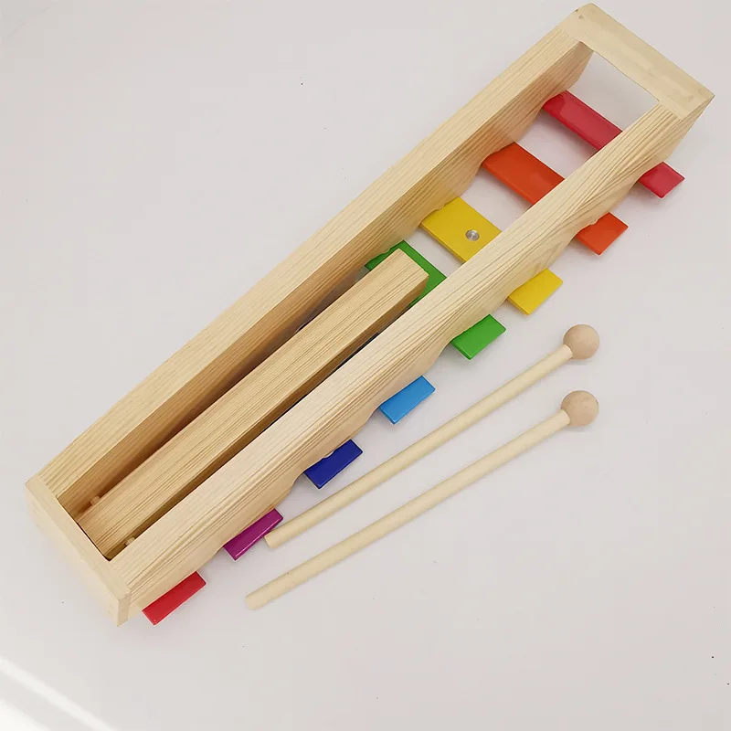 Aluminum Xylophone - 8 Tone Ladder Colored Percussion Instrument