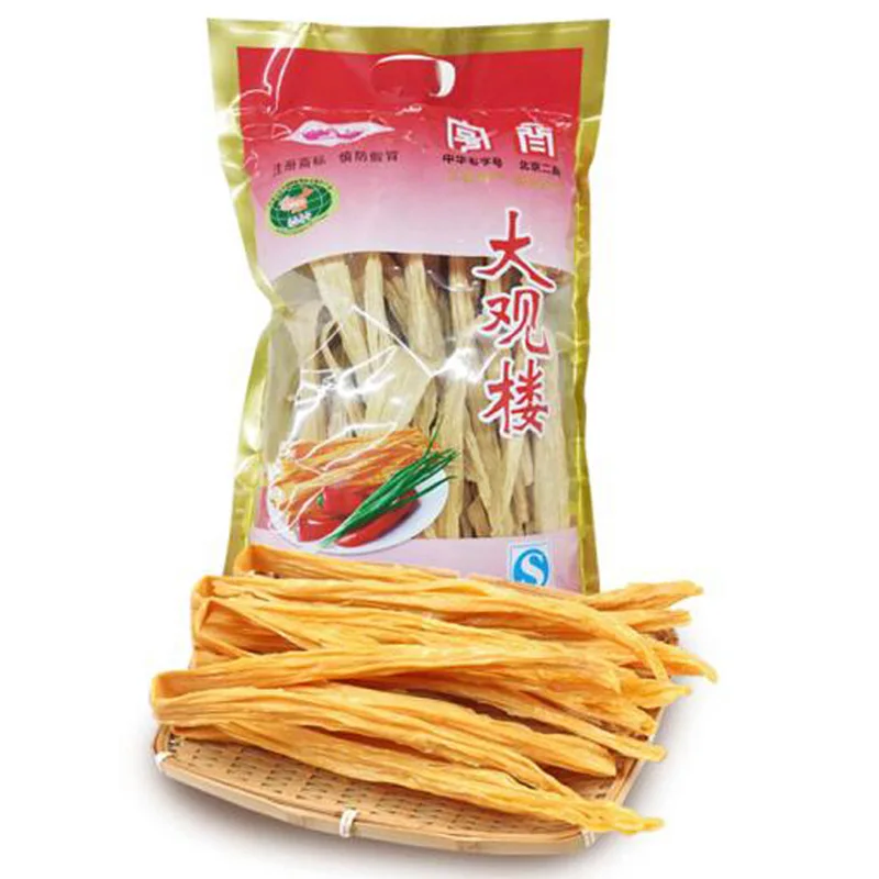 Wholesale High Quality Dried Beancurd Stick Dry Tofu Skin Yuba 300g For ...