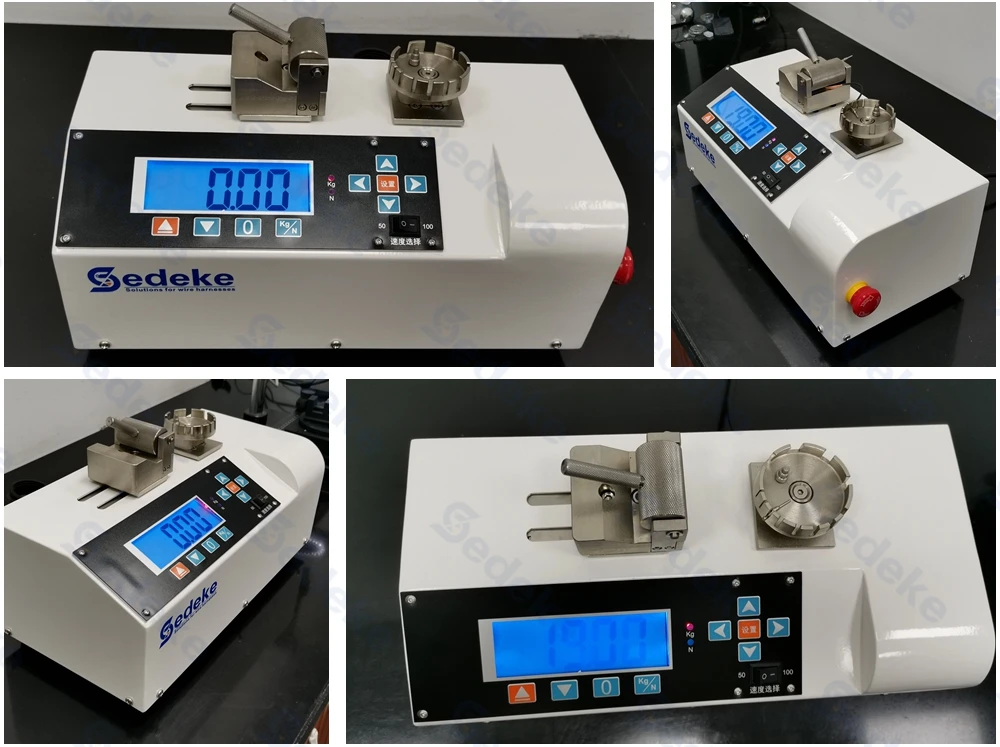 Pulling Tester For Cable Terminal Crimp Pfm-100 Wire Crimp Terminal ...