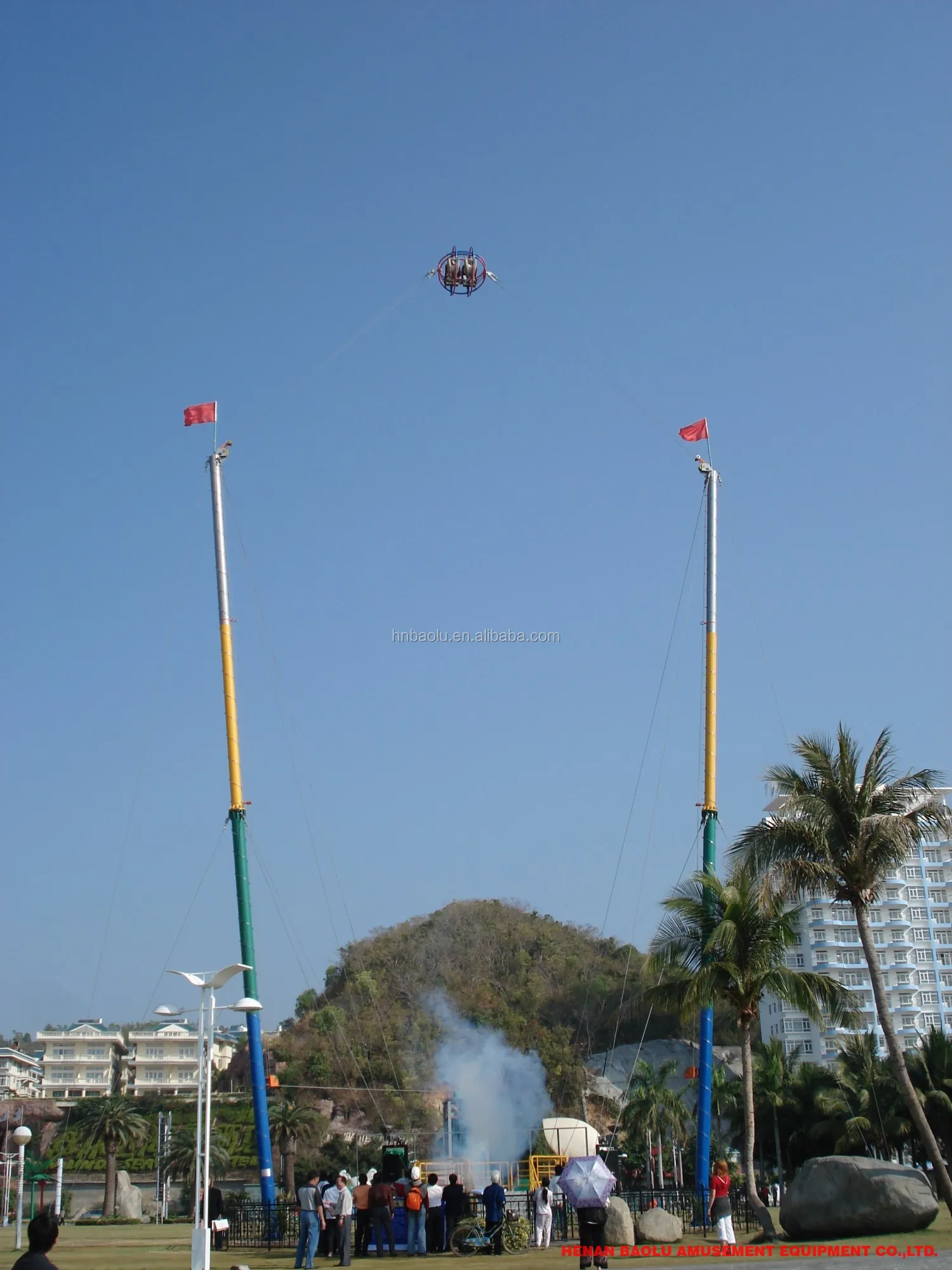2024 Thrill Product Attraction Park Equipment - Rocket Bungee Jumping Rides