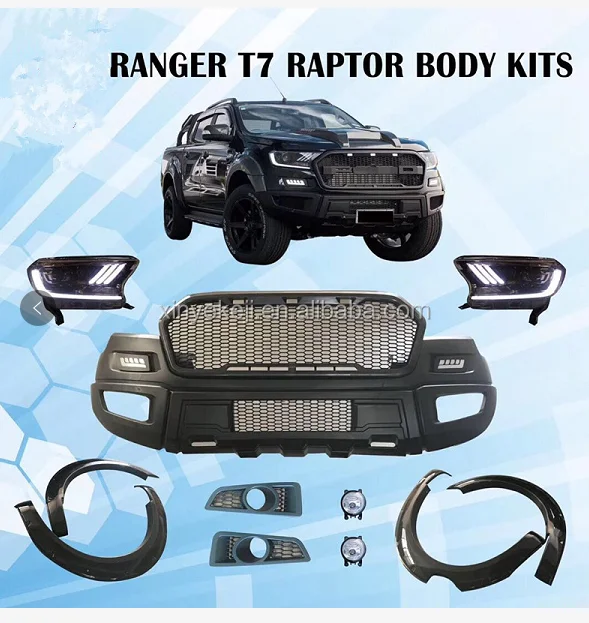 Wholesale Facelift 4x4 Body Kits For Ranger Raptor Wildtrak T6 T7 T8 Px ...