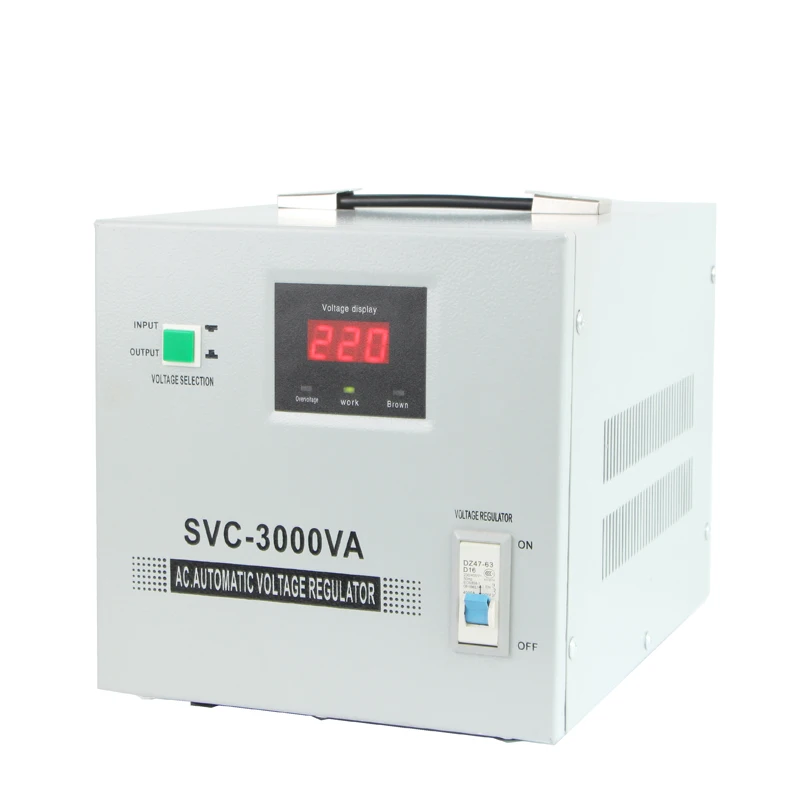 Svc Svr 5000va 4kw 5kw 110v 220vac Output Servo Automatic Voltage ...
