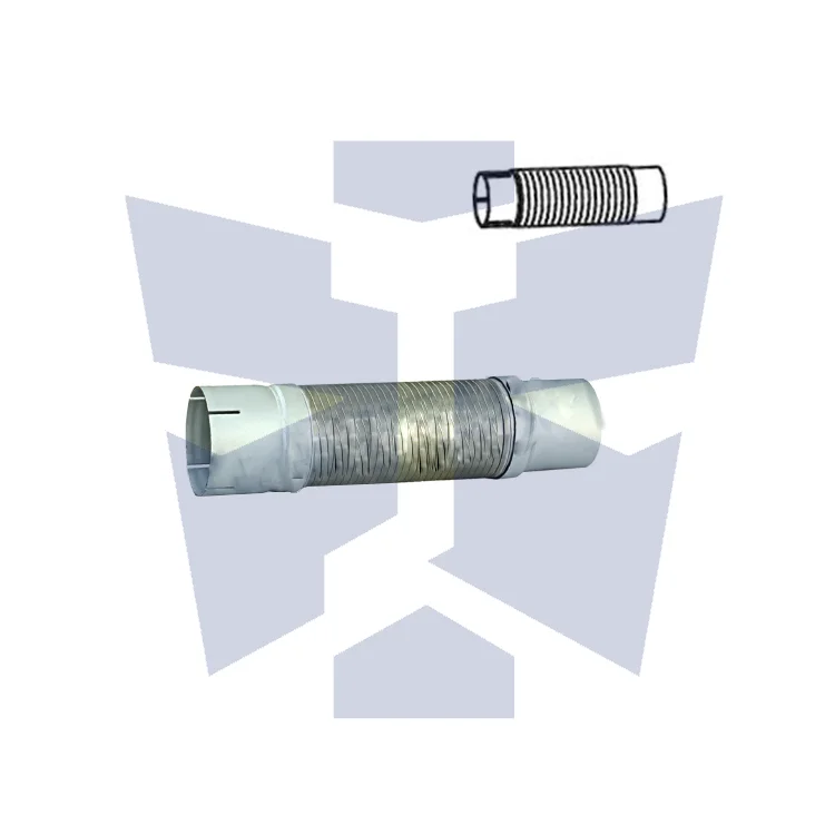 Exhaust Flexible Pipe for IVC OE 8162322 42090446 4631757 Heavy Truck ...