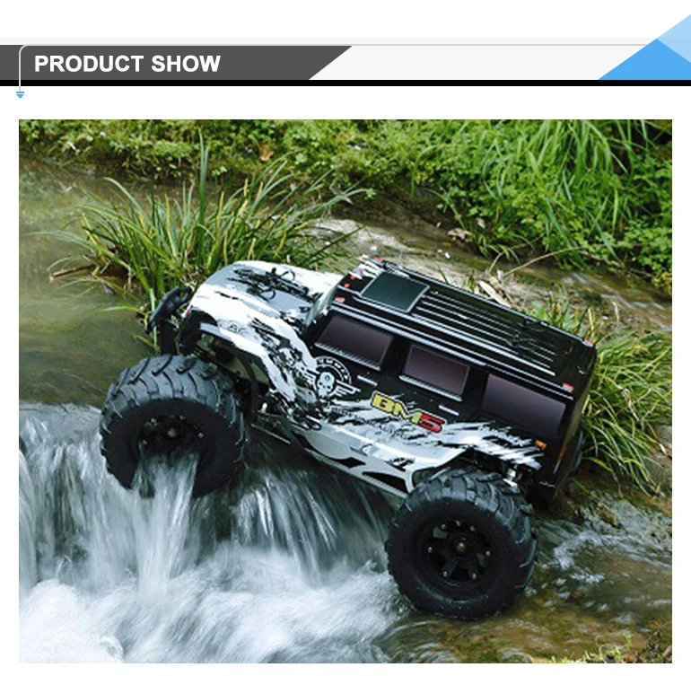 1/5 Rc Gas 2.4g Big Truck With 45cc Gasoline Engine Rc Cars - Buy Gas ...