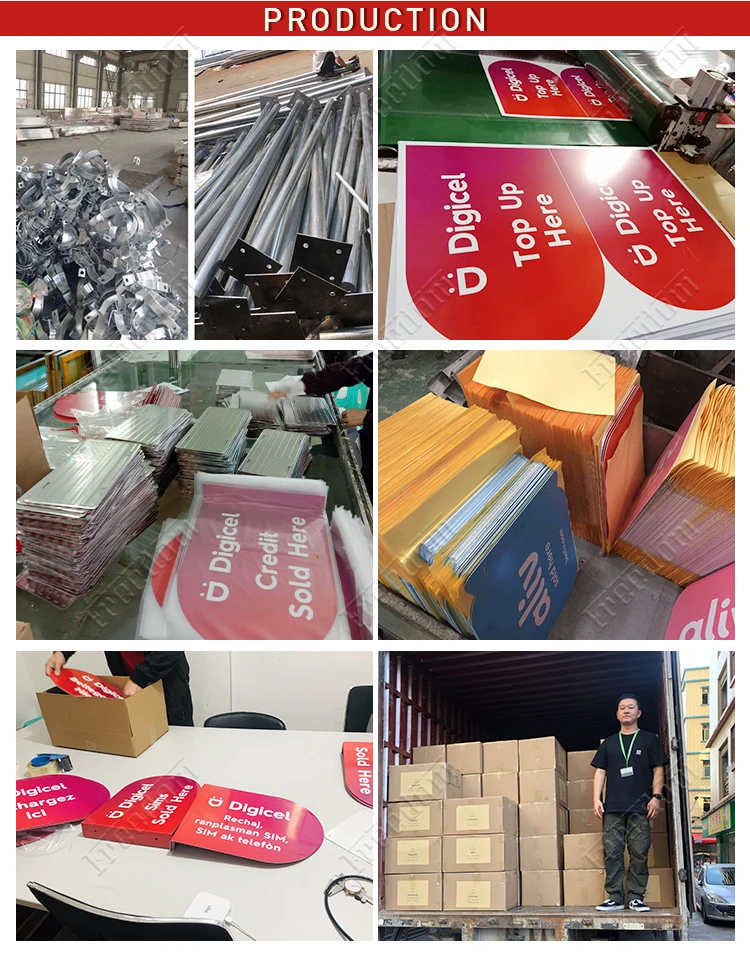 Custom Shaped Advertising Outdoor Sign Boards Uv Printing & Silk Screen ...