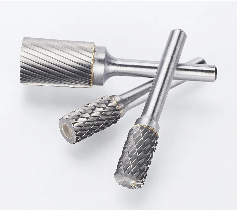 Rotary Grinding Burrs Bits Wood Working Carbide Cutter Steel Tungsten ...