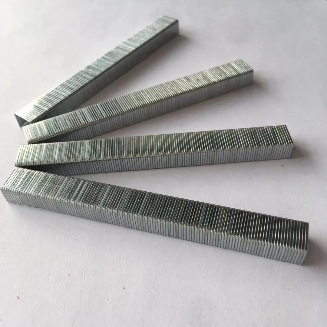 Galvanized Staple Pneumatic Stapler Pin Furniture Industry Sofa Nails ...