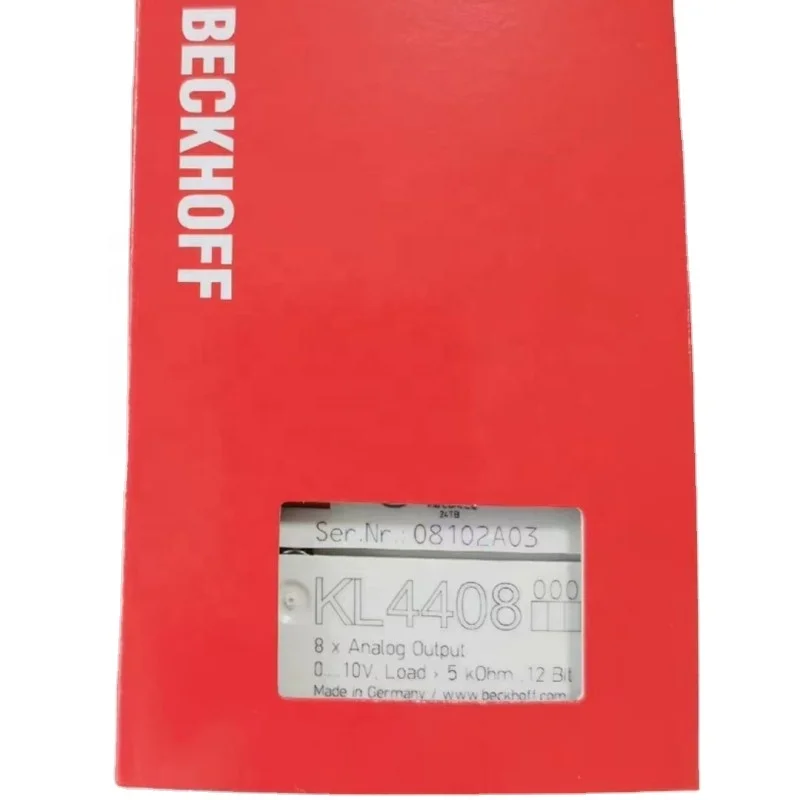 Kl4434 Kl4408 Ep3204 El6751 El7332 El6021 Bus Master Station Module Beckhoff Plc Original I/o ...