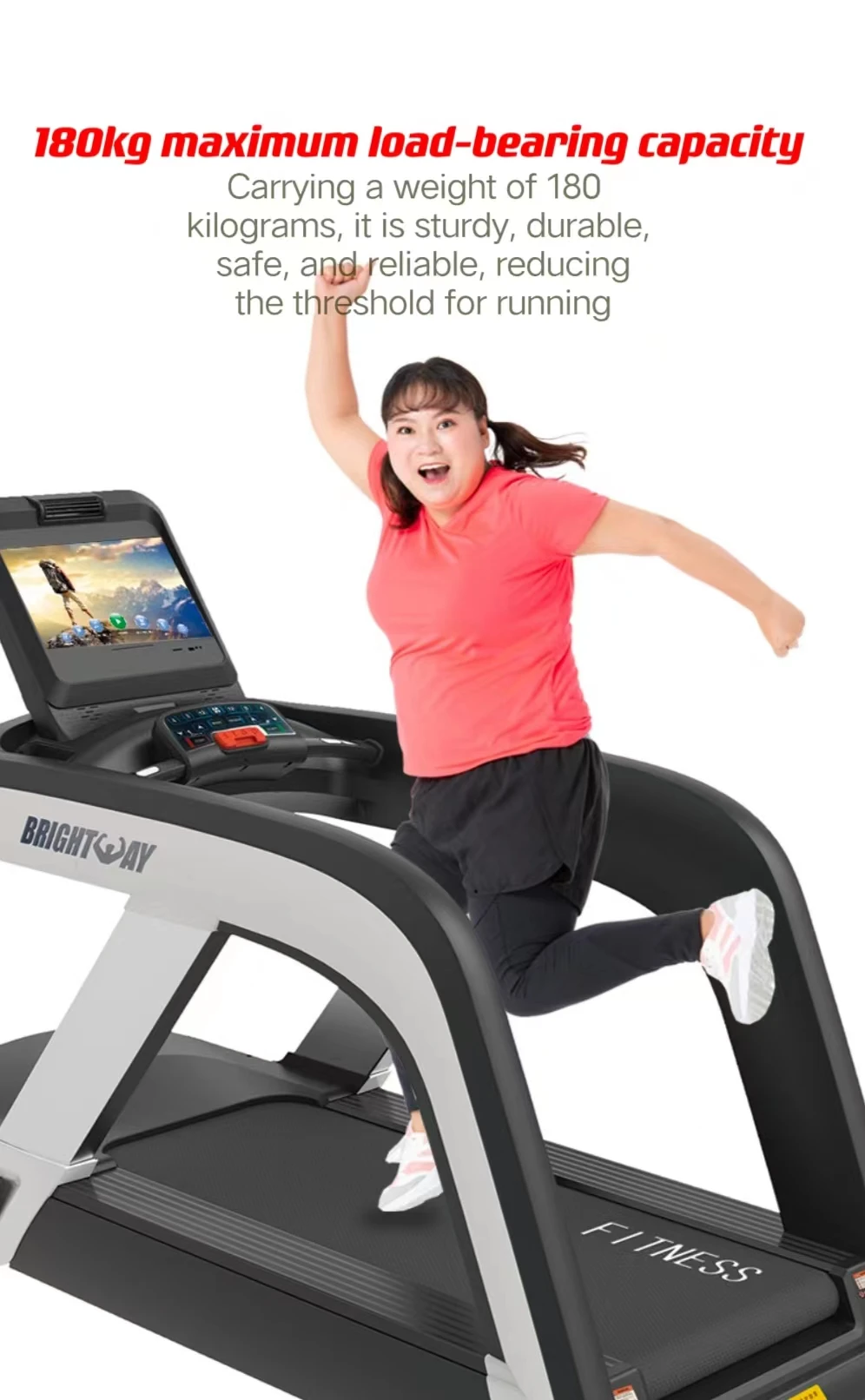 Commercial Grade Treadmill For Fitness Enthusiasts And Gyms - Buy ...