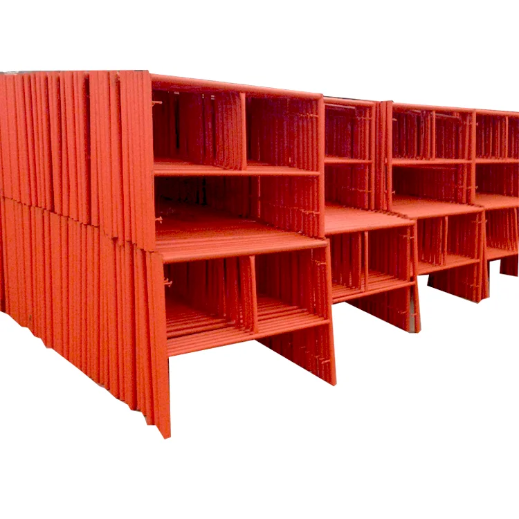 Scaffold Frame Weld Arch Steel Painting A Frame Q235 Tubular Steel ...