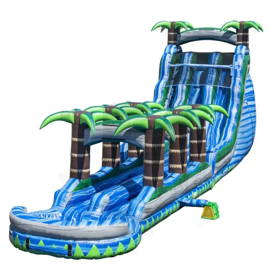 Commercial Grade Pvc Adult Water Slide Inflatable Large Waterslide With ...