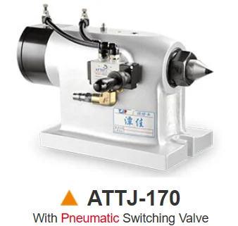 ATJ(ATTJ)-170 Series(Pneumatic) Manual Tailstock with Pneumatic ...