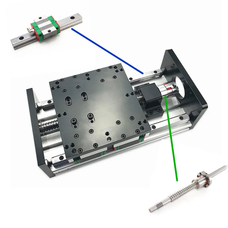 High Precision Original Linear Motion Guide Rail Hgr20 For Cnc Machine - Buy Linear Guide Rail ...