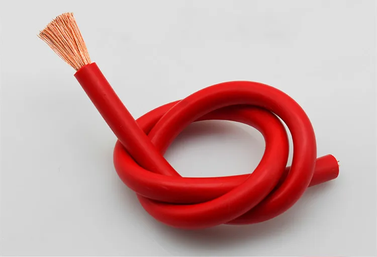 Single Core Rubber Electric Wire Welding Cable Wire 600v Super Flexible ...