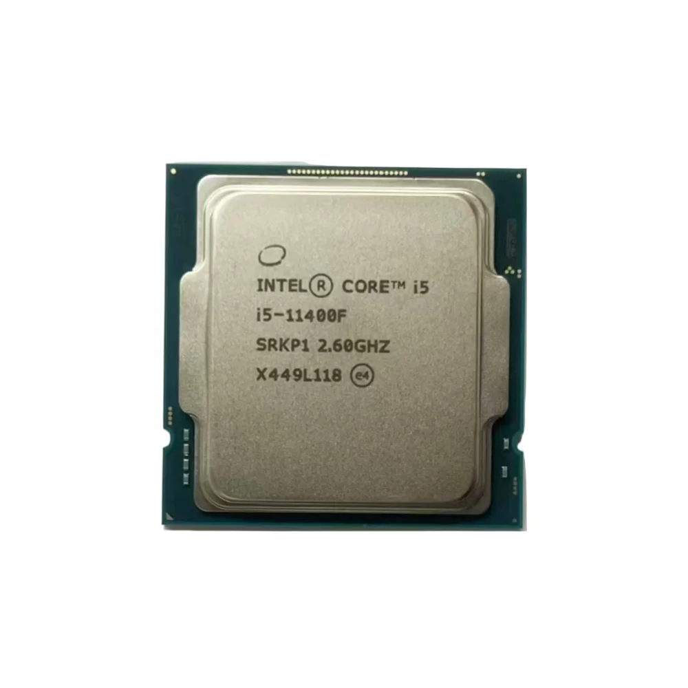 For Intel Core I5 11400f CPU Processor 12M Cache up to 4.40 GHz for ...