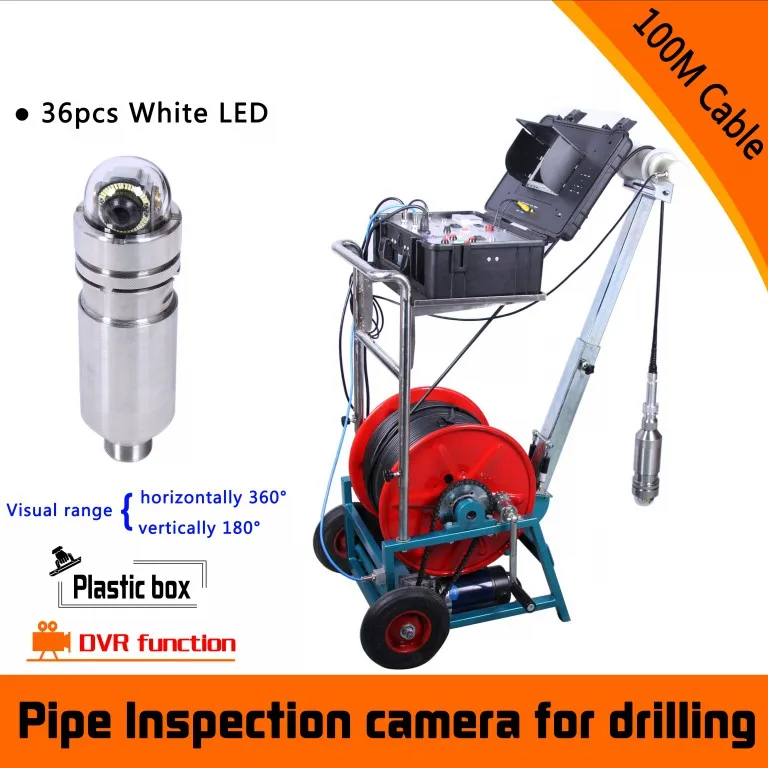 50mm Dual Camera Deep Water Inspection - Borehole Logging