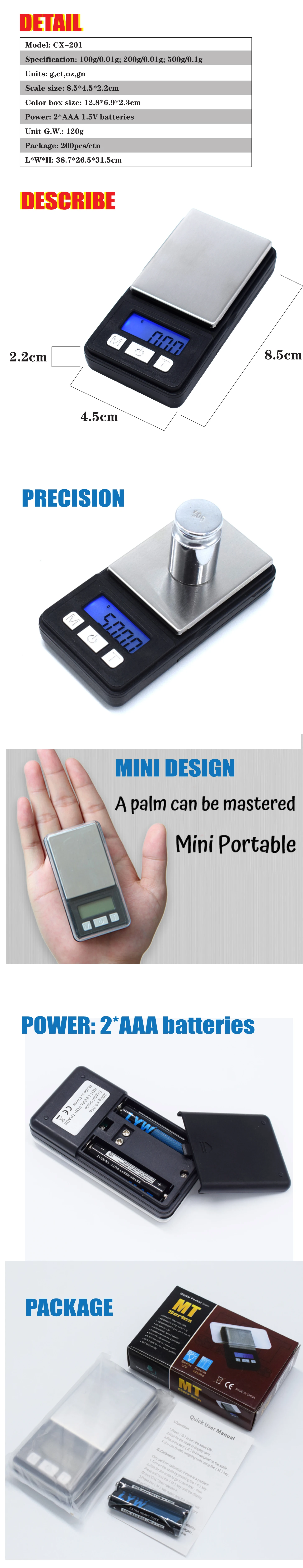 Hot-selling Mini CWS Scale Fuzion Scale Mini Digital Portable Weighing ...