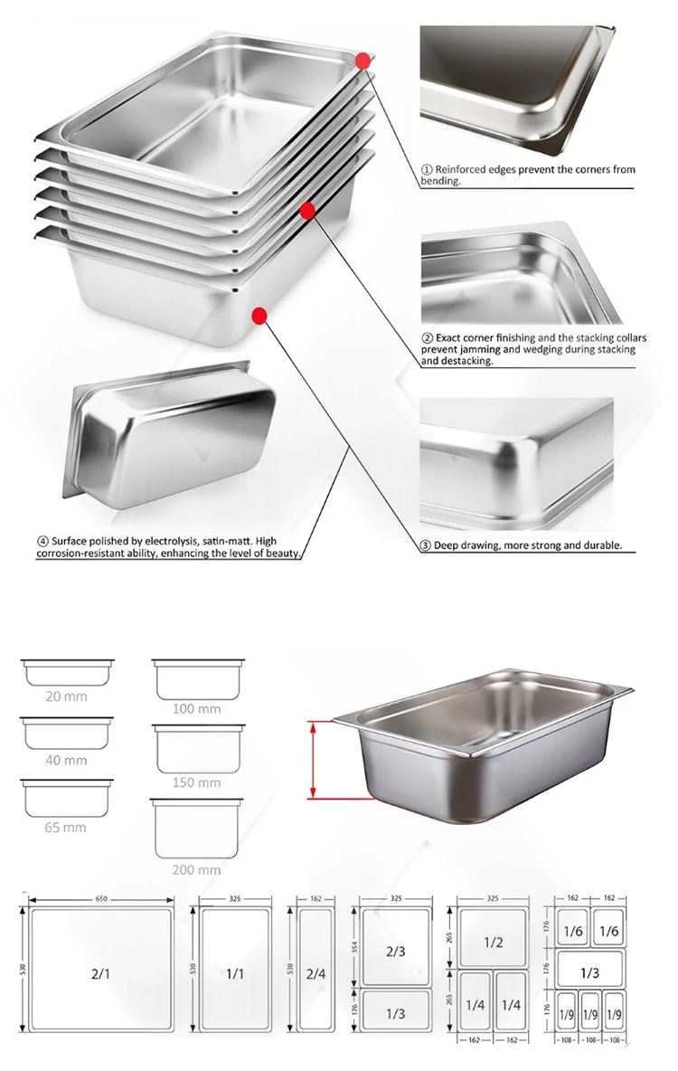 Buffet And Restaurant 304 Stainless Steel Chafing Dish Food Pan,Chafing ...