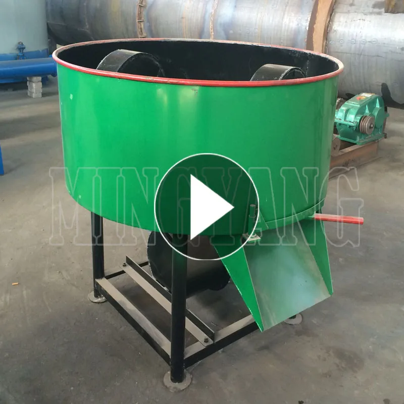 Ce Approved Best Quality Charcoal Power And Binder Roller Mixer - Buy ...