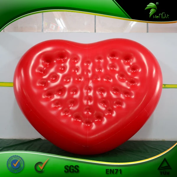 Heart Mattress - Soft Inflatable Bed for Play and Sleep