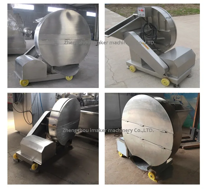 Commercial Frozen Meat Shaving Cutting Machine Frozen Meat Flaker for ...