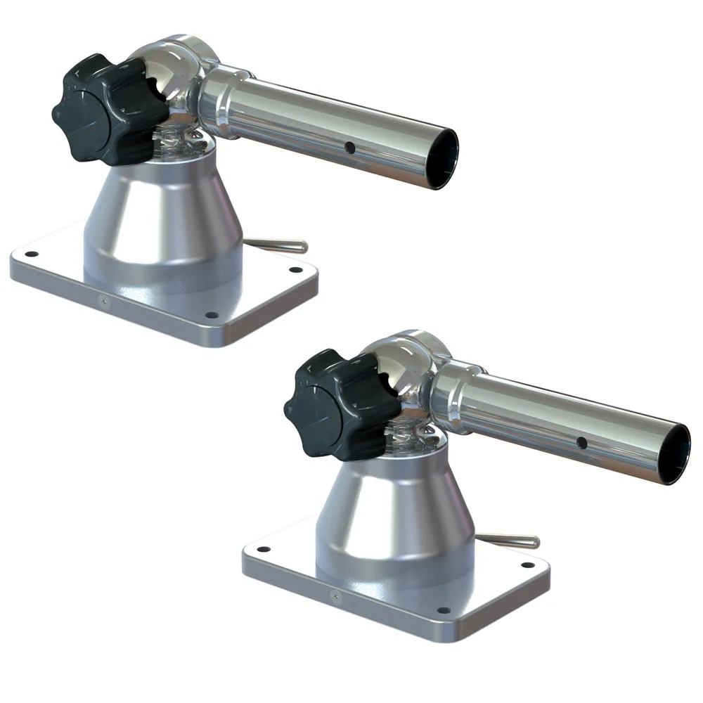 Investment Casting OEM Fishing Rod Stand Outrigger Mount Bases