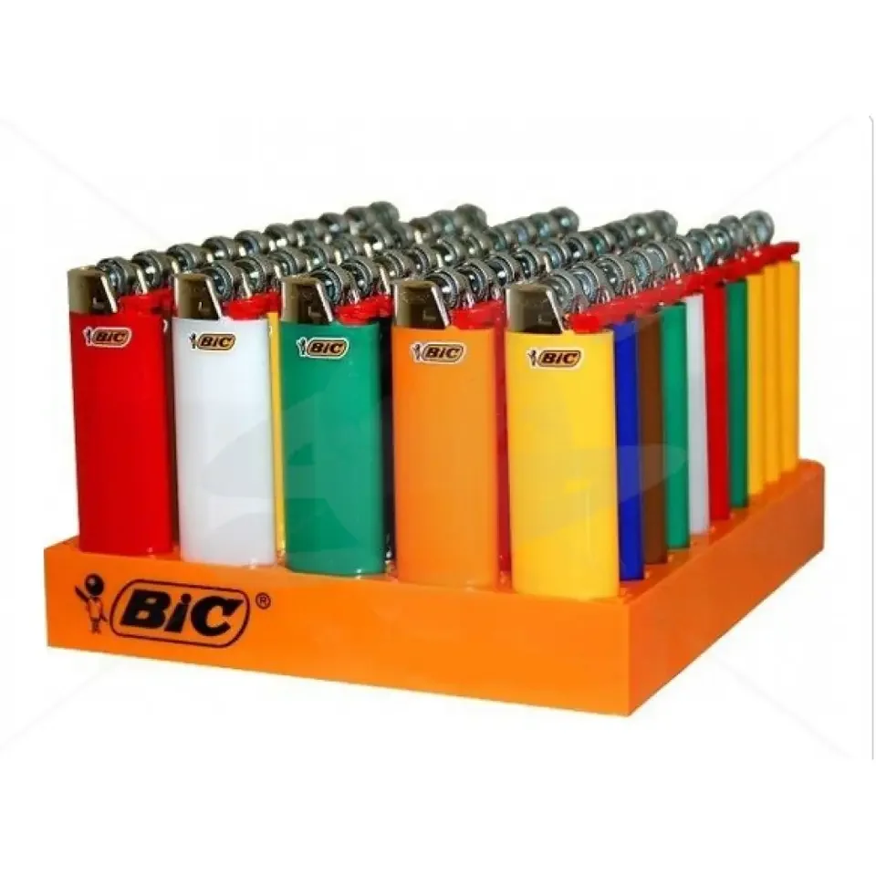 Original Mini And Maxi Bic Lighters J6 Bic Lighter Tray Of 50 /bic Gas ...