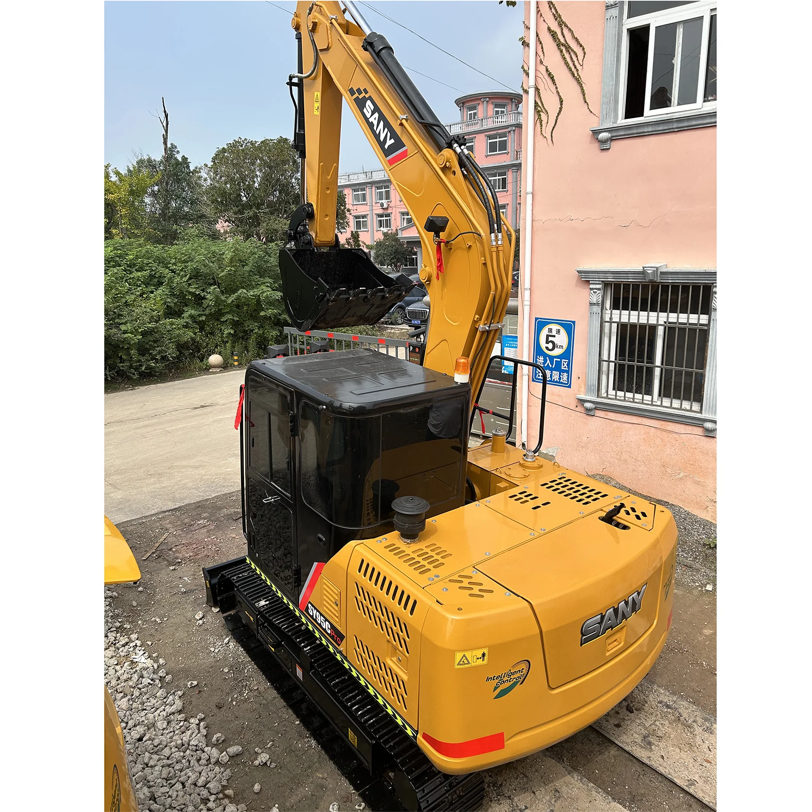 Sany Crawler Sy95 Excavator Used Secondhand Multifunction Excavator Hot ...