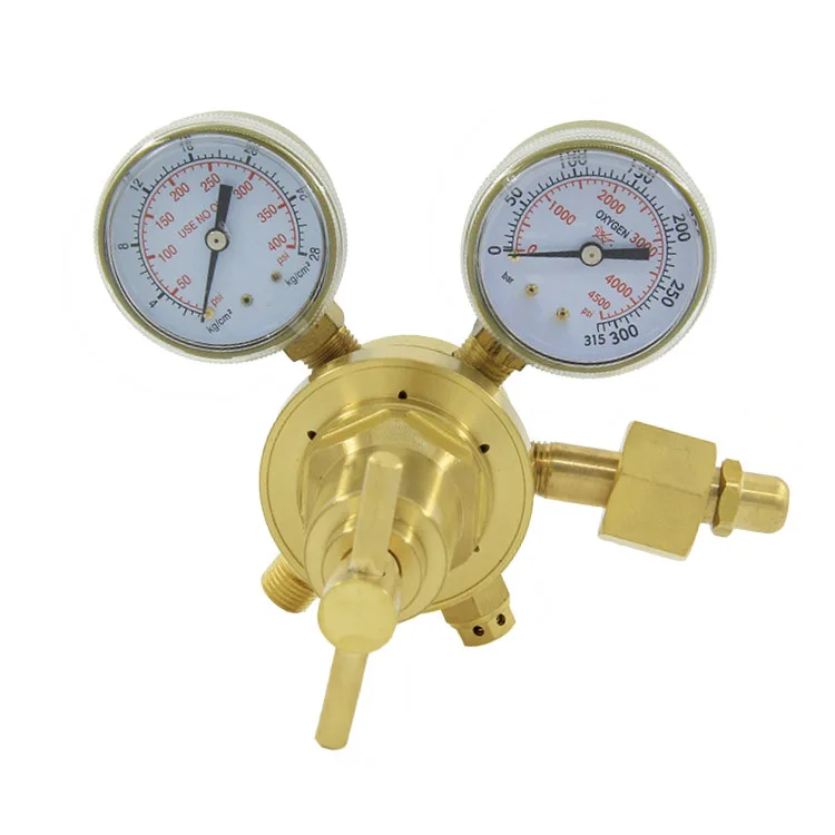 Dual Pressure Gauge Gas Cutting Regulator for Welding