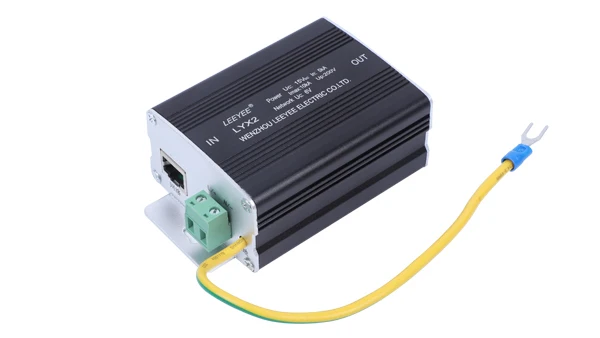 RJ45 Surge Protector with 2.5kA Ethernet Surge Protection - OEM