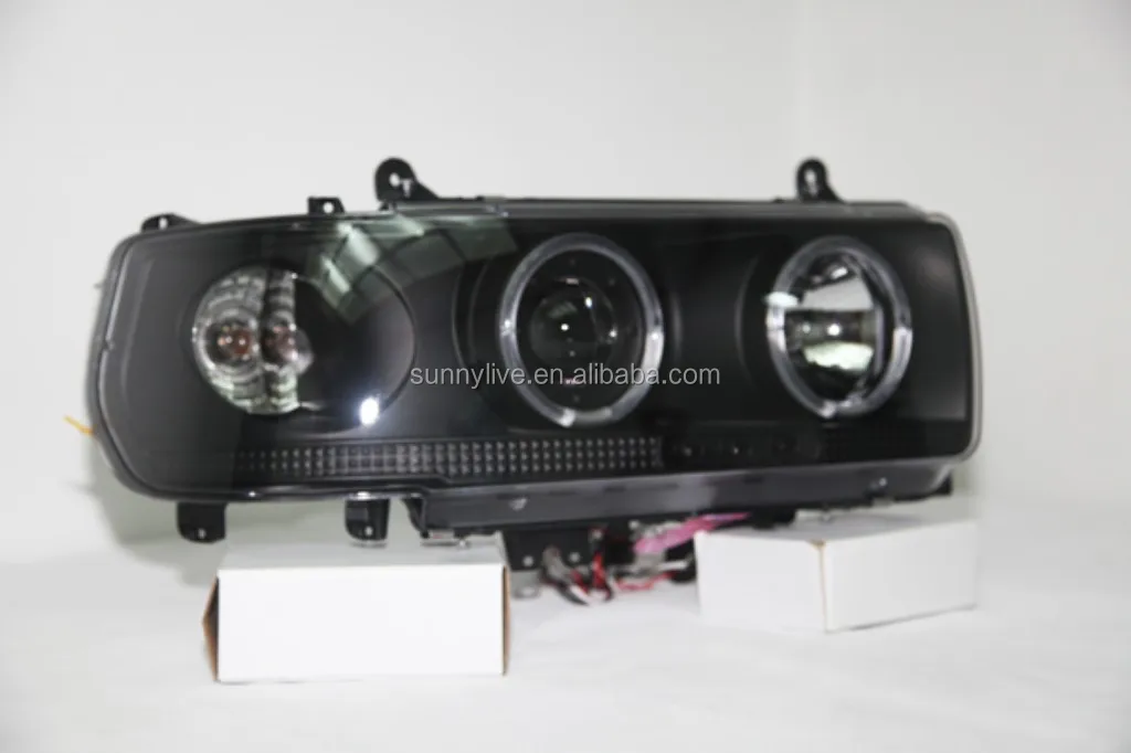 Prado 4500 LC80 FJ80 LED Angel Eyes Headlight 1990-1997