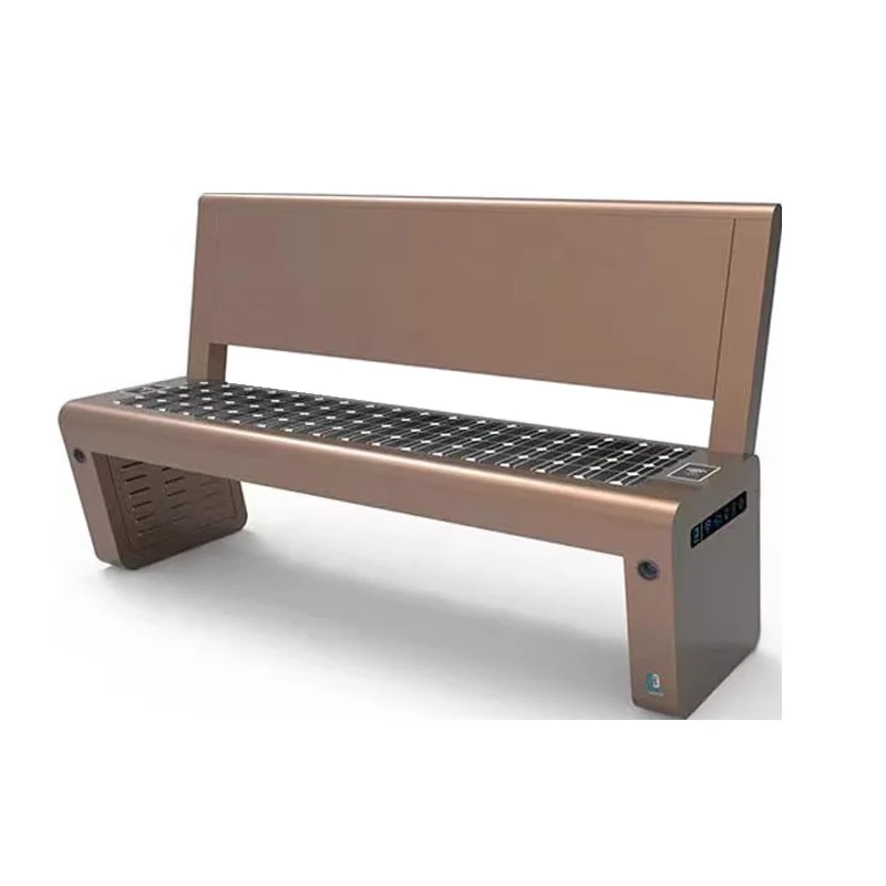 Street Furniture Used Park Benches Wifi Smart Bench Usb Convenient ...