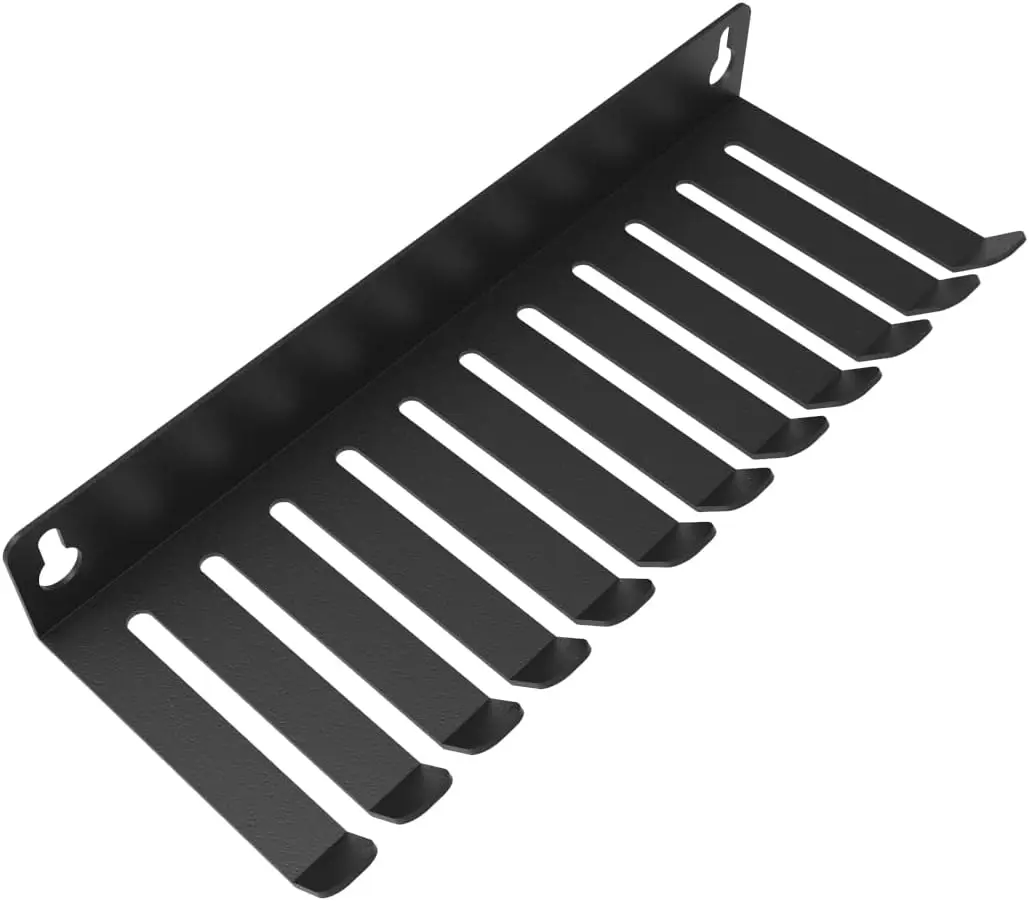 Wall-mounted Cable Hooks and Organizers, 11 Cable Slots Cable Hooks ...