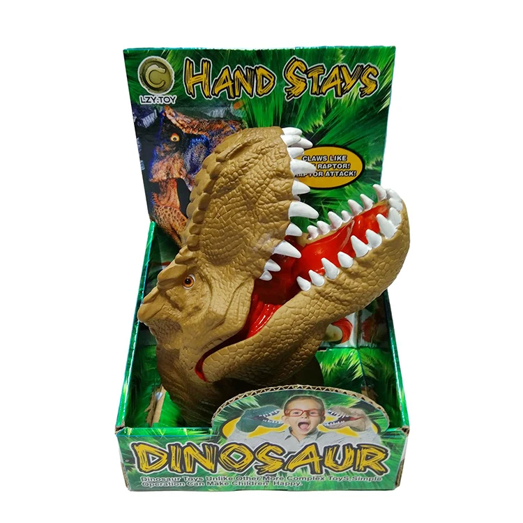 Hot Sale Role Play Multiple Colors Plastic Dinosaur Paw Toys Vinyl ...