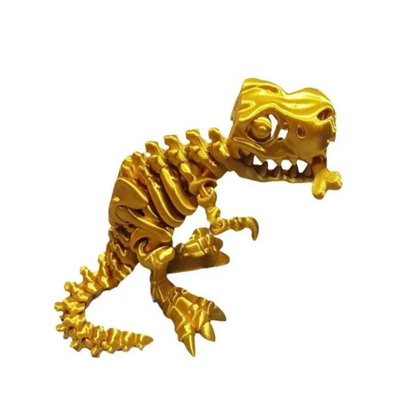 Modern 3D Printed PVC Tyrannosaurus Rex Full Body Ornament Movable Art ...