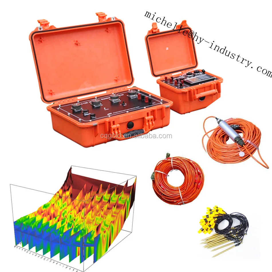 Geophysical Induced Polarization Survey Equipment Vertical Electrical ...