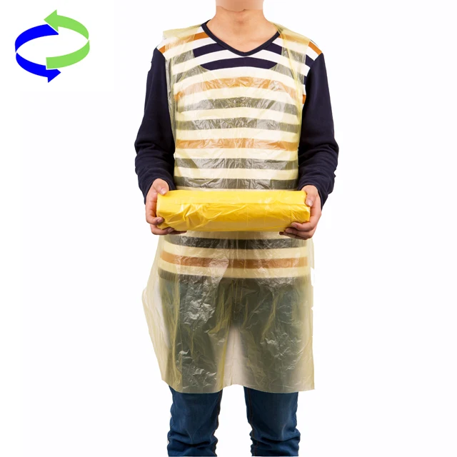 Waterproof Pe Clear Disposable Apron Plastic Apron Waterproof Pe Apron ...