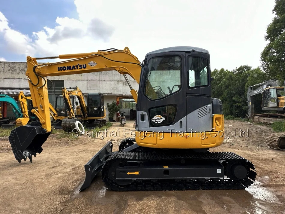 8 Ton Mini Used Excavator Komatsu Pc78us Japan Original Digger With Epa ...