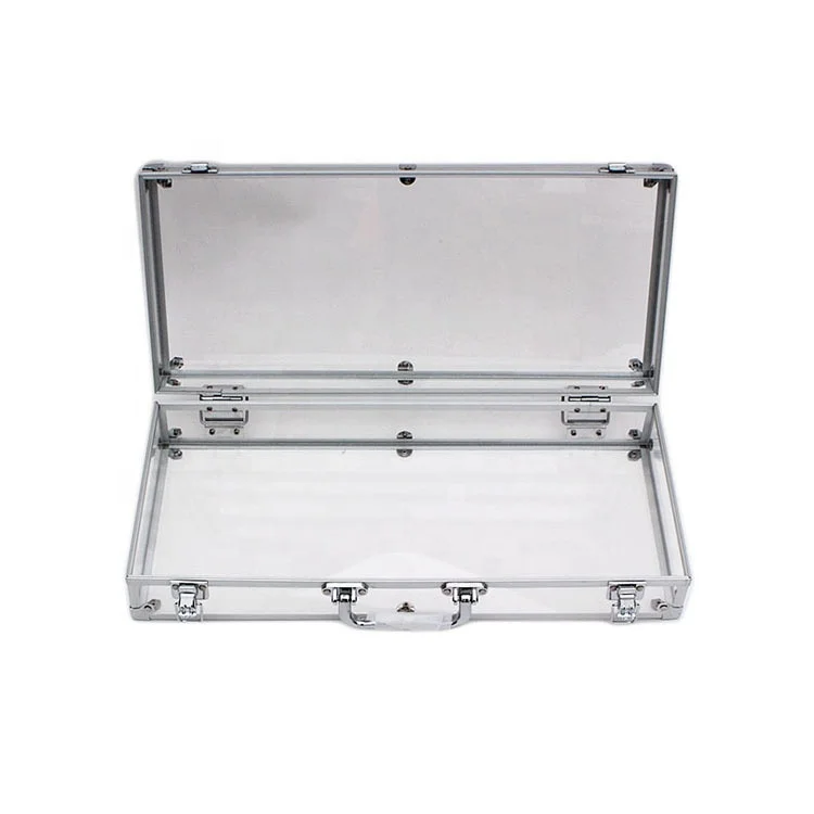 Luxury Clear Acrylic Briefcase with Custom Logo - COLILI