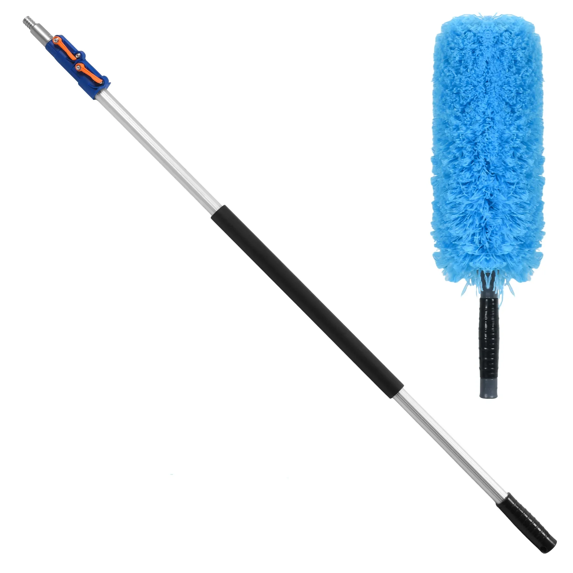12ft Flexible Ceiling Cleaning Duster Long Telescopic Extendable ...
