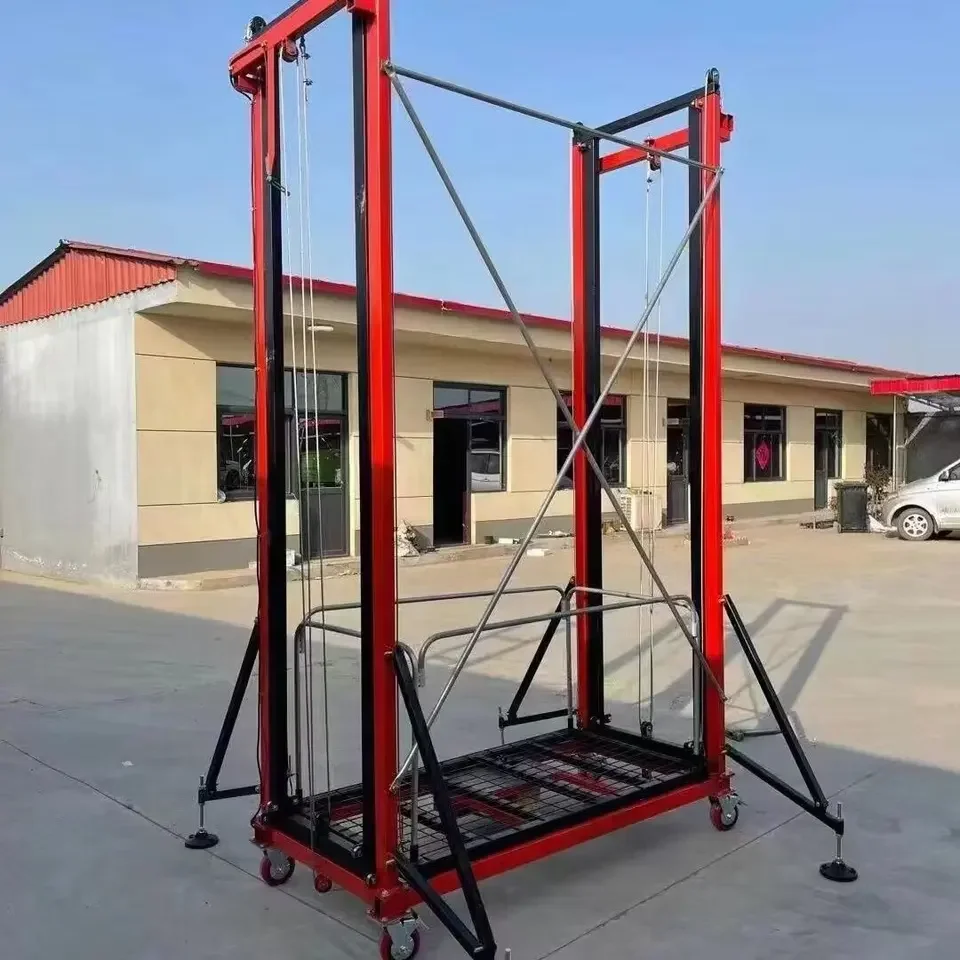 Electric Lifting Scaffold Drive Mobile Scissor Lift Tables Work ...