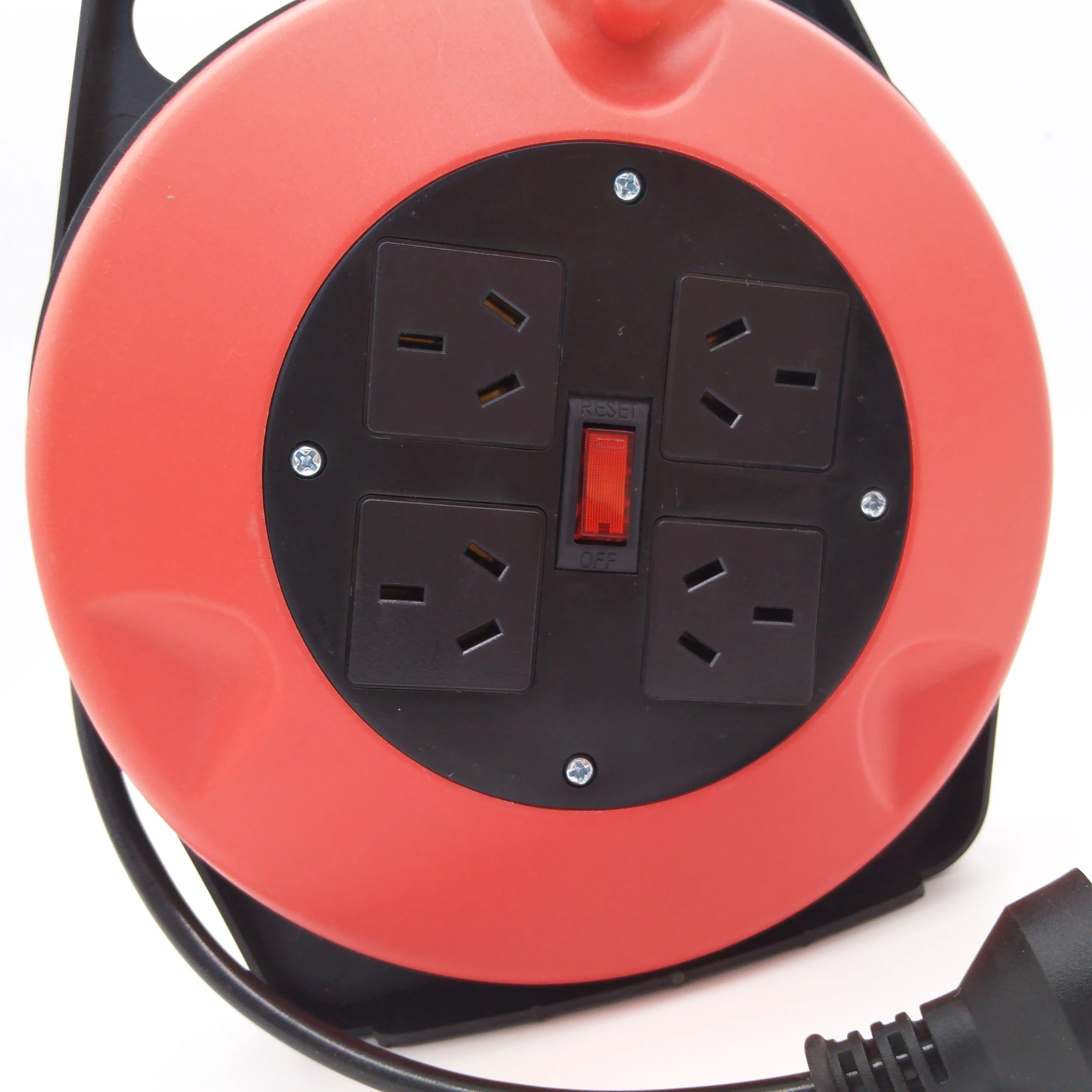 Retractable Mini Cable Reel Argentina Typle Extension Cord With Switch ...