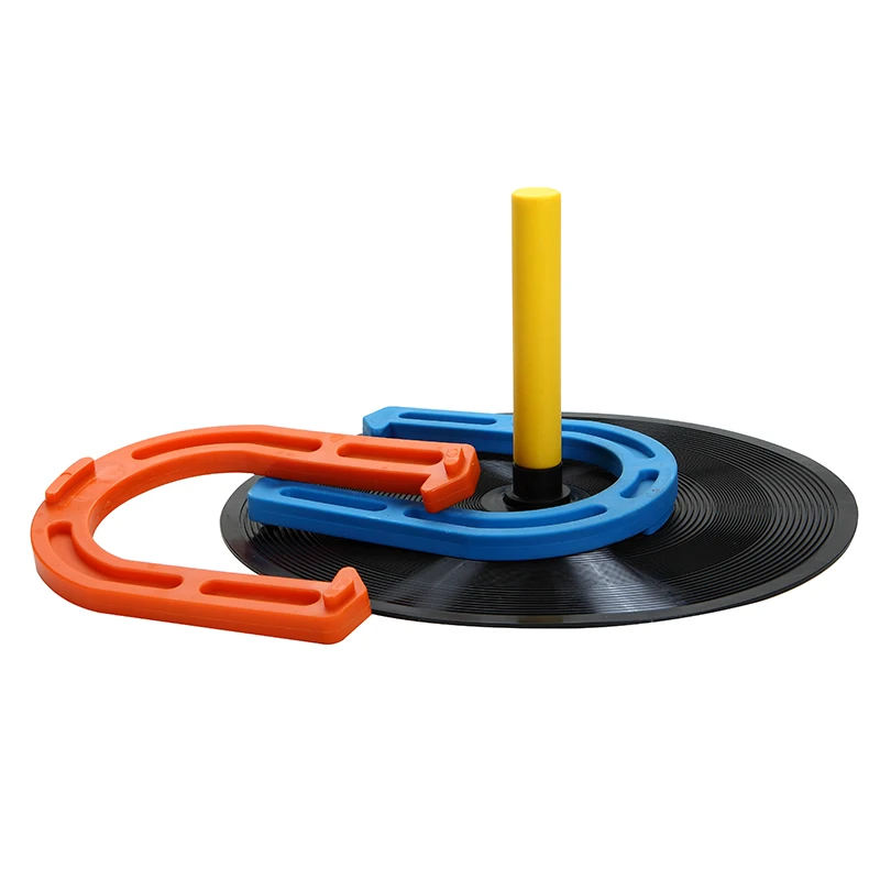 Horseshoes Hook And Ring Toss Set Beach Sport Toys Garden Yard Game ...