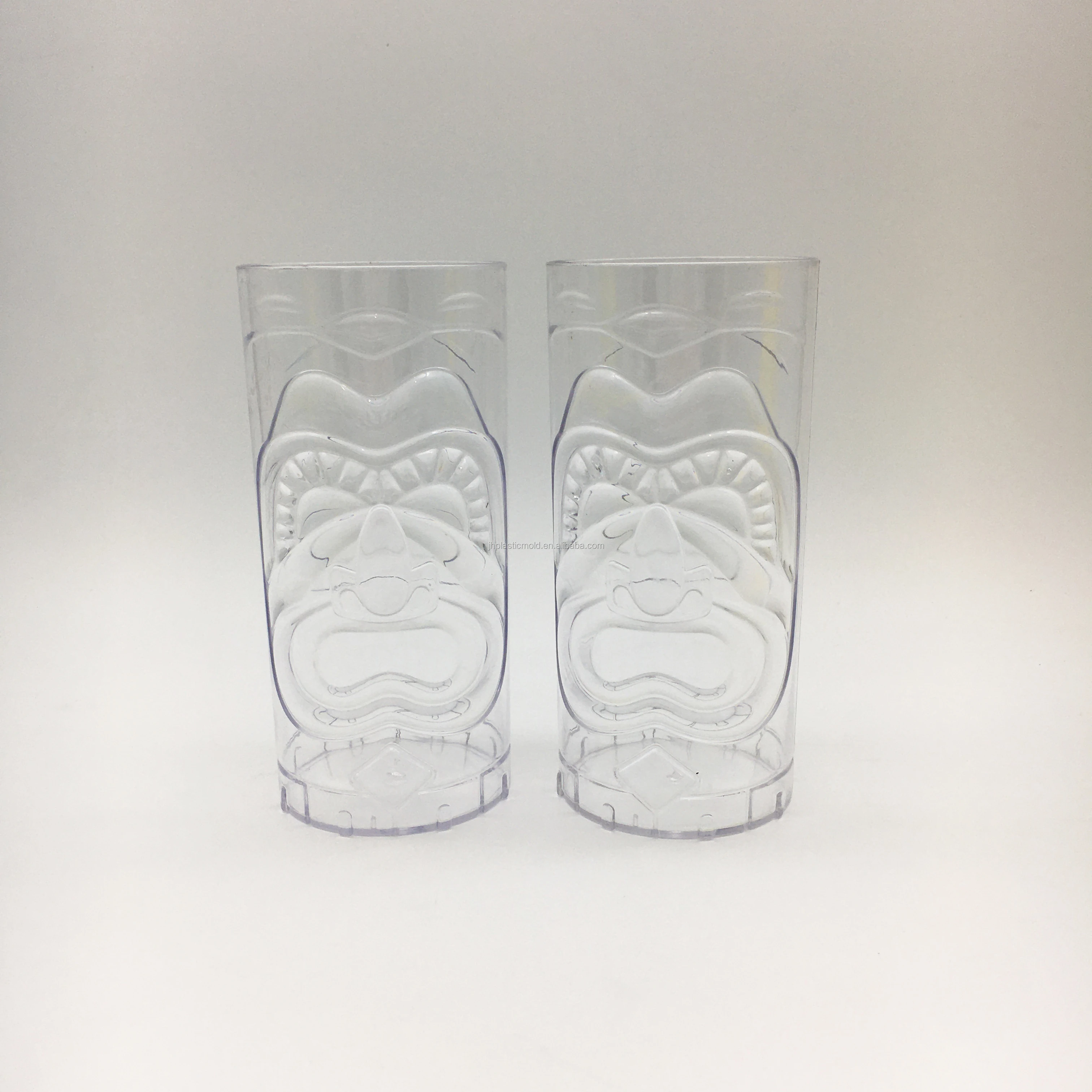 Reusable Plastic Party Cups - Tiki Mugs 600ml BPA Free