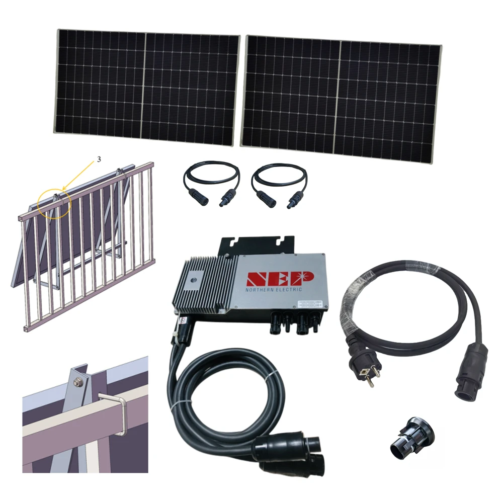 Nep Micro Inverter Solar Panel Sun Power Dc Connectors Betteri Bc01 ...